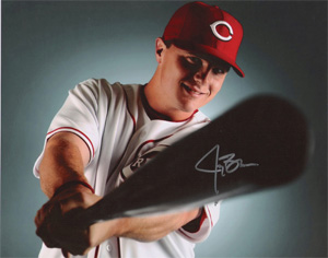 Jay Bruce - www.dnautographs.com
